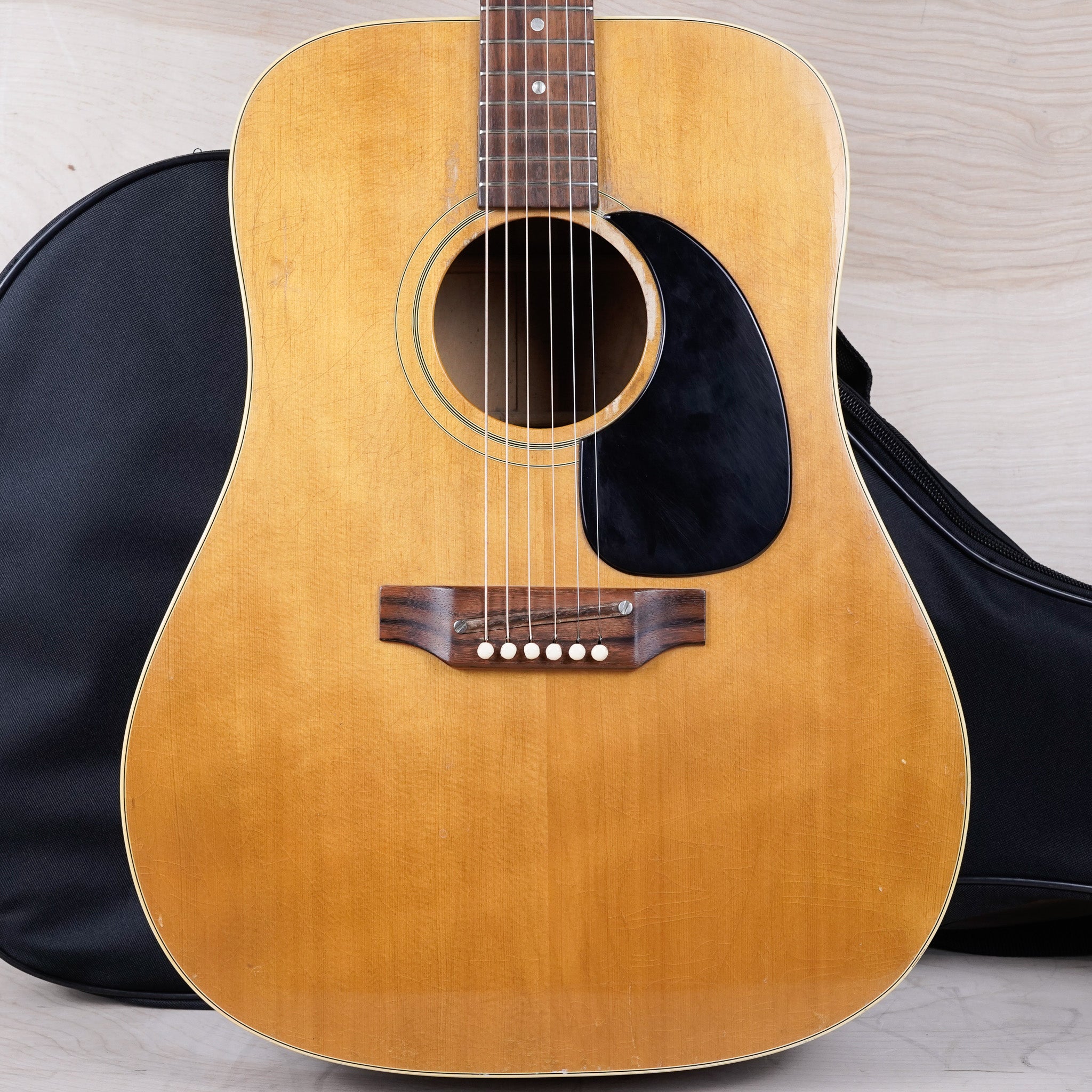 Gibson Blue Ridge Acoustic Guitar 1968 Natural Vintage w/ Bag – A Flash ...