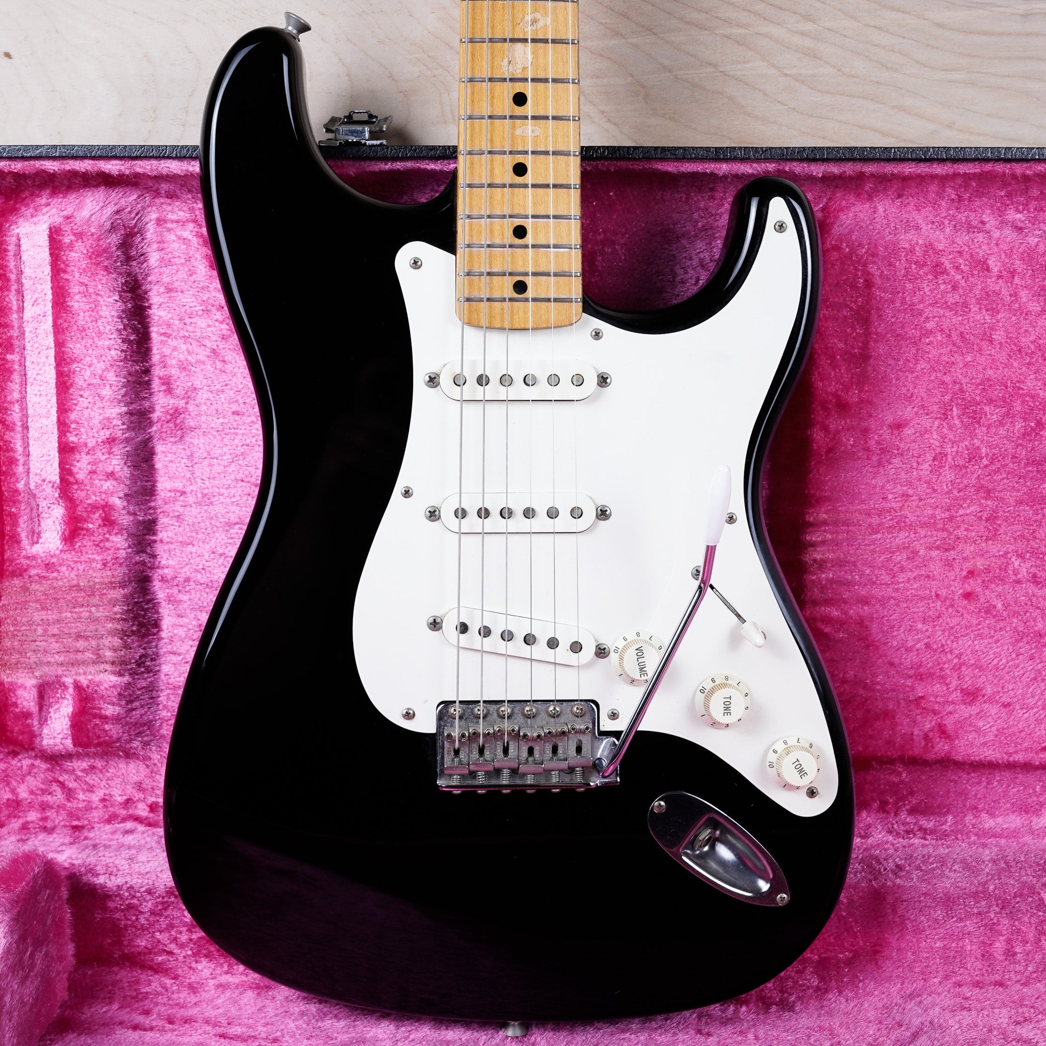 Fender ST-57 Stratocaster Reissue MIJ 1994 Black Made in Japan USA Pic ...