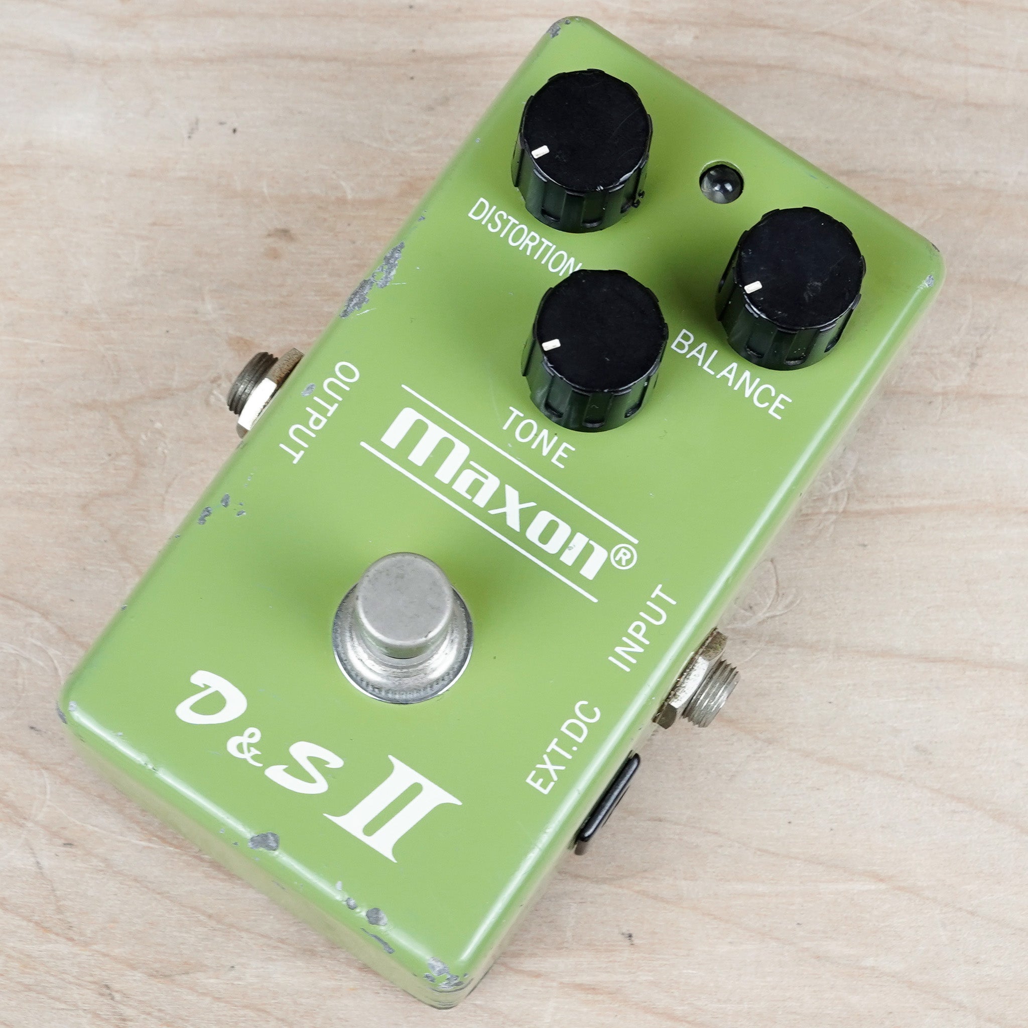 Maxon D&S II 1970s Light Green Distortion and Sustainer Vintage Made i ...